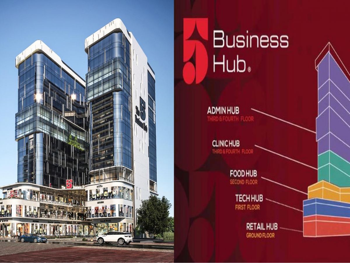 5 Business Hub master plan | Egypt Real Estate
